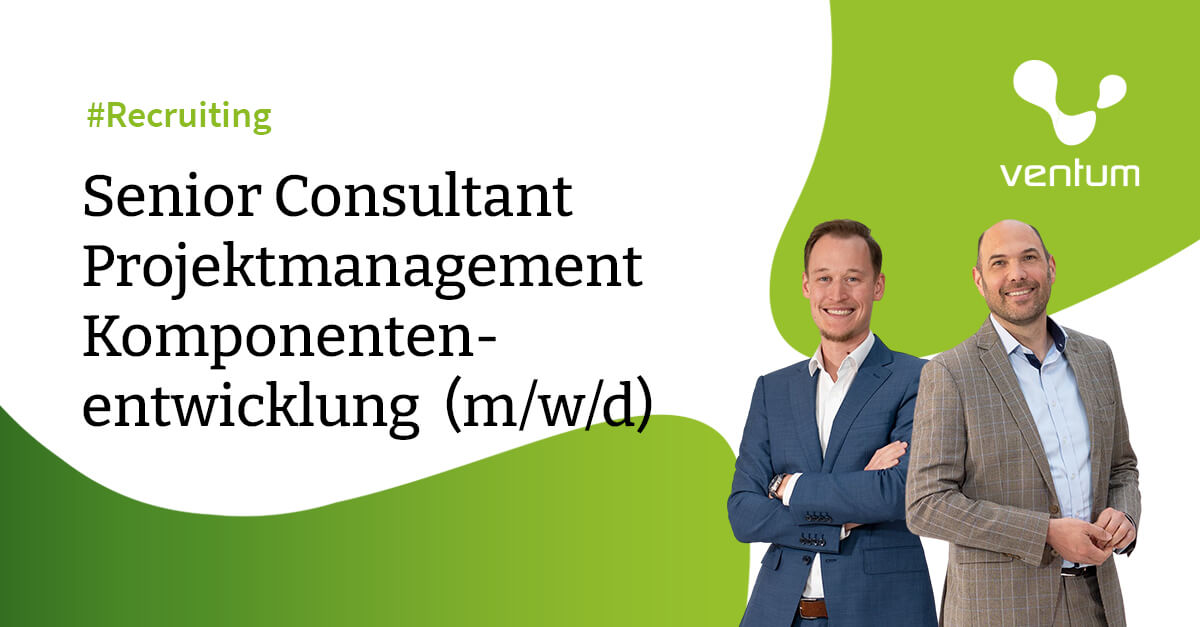 Senior Consultant Projektmanagement bei Ventum Consulting